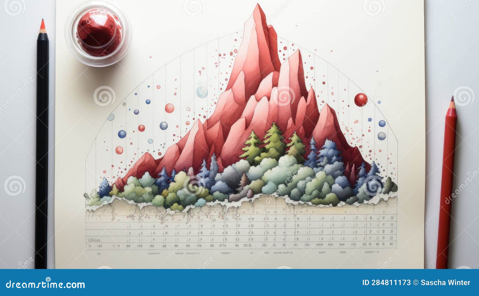 Charting Progress: a Simple Example of a Rising Graph Stock ...