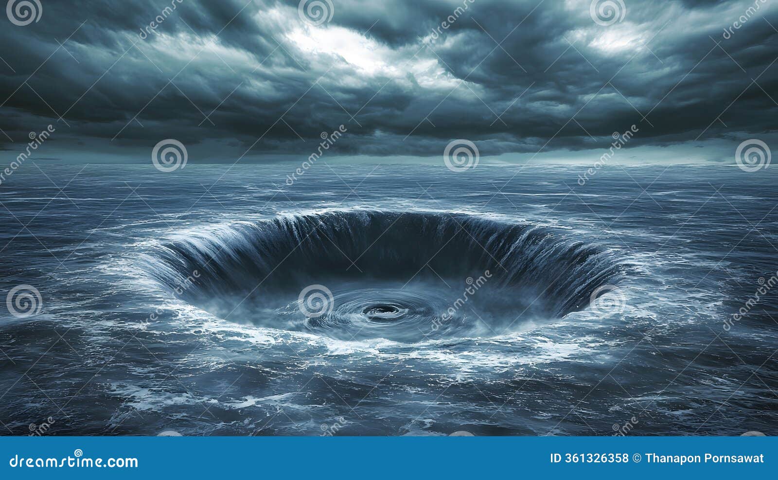 Abyssal Vortex Of Whirltron Stock Image | CartoonDealer.com #287878795