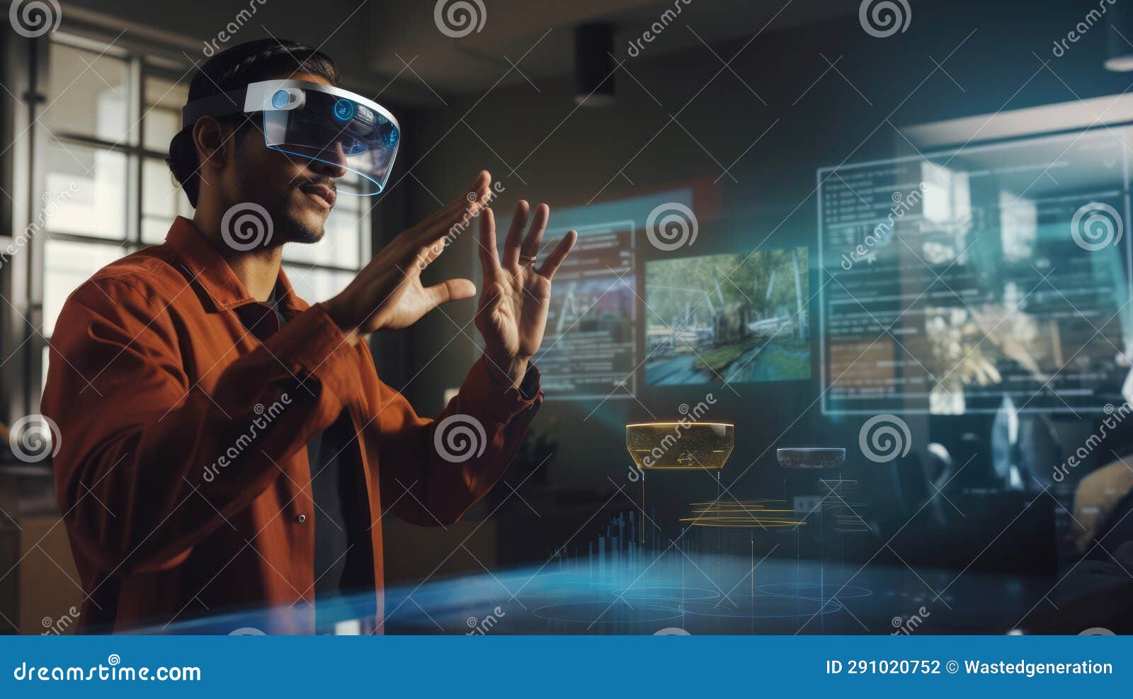 Embark on a Digital Adventure with the Marvel of VR Technology Stock ...
