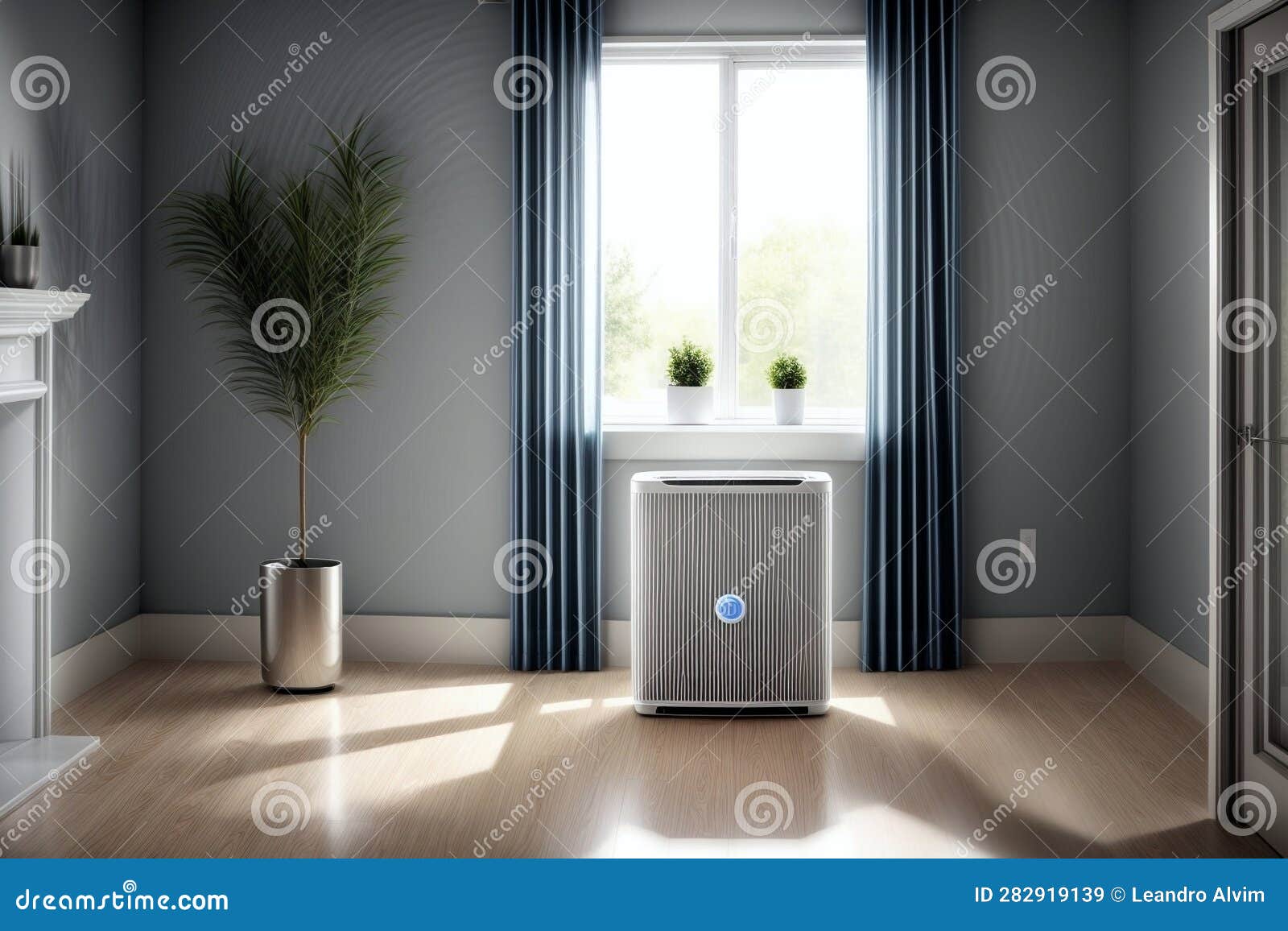 Captivating Image of Realistic Air Purifier.AI Generated Stock Image ...