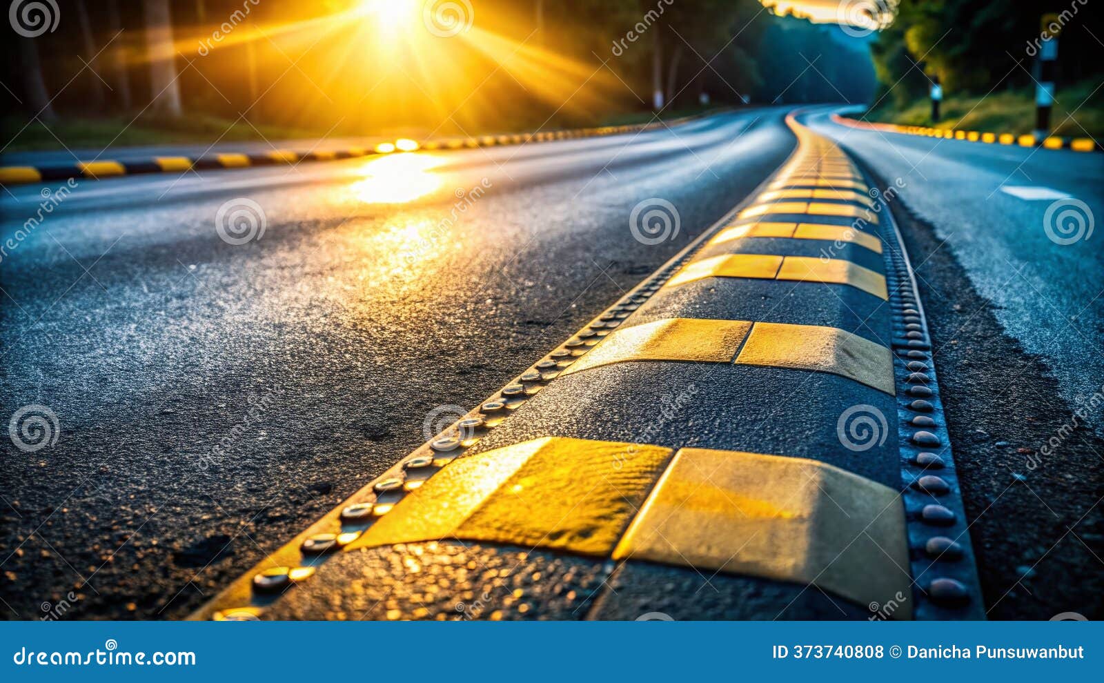 Speed Bumps Warning Of Traffic Signs. Warning Bumps Road Sign Vector ...