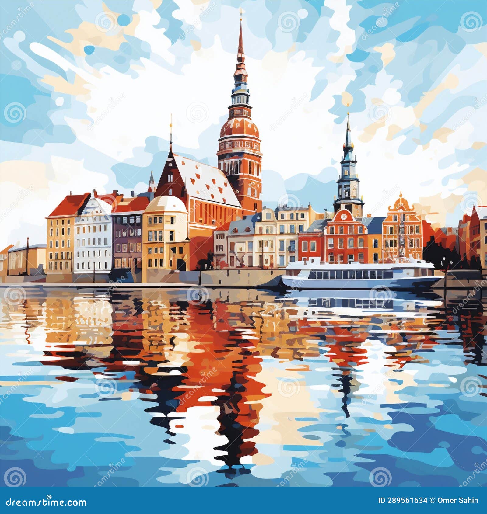 Captivating Journey through Riga S History and Architecture Stock ...
