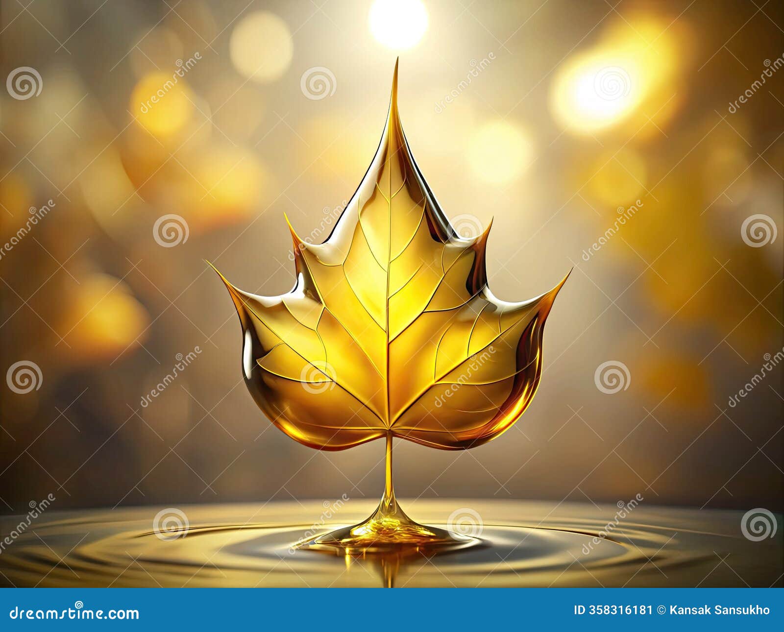 Premium Canadian Maple Syrup Logo Design a Vibrant Maple Leaf and ...