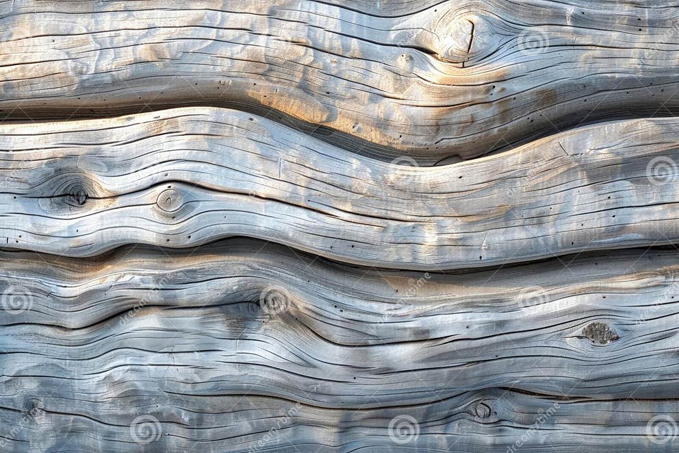 Captivating Natural Wood Textures with Flowing Grain Patterns Stock ...