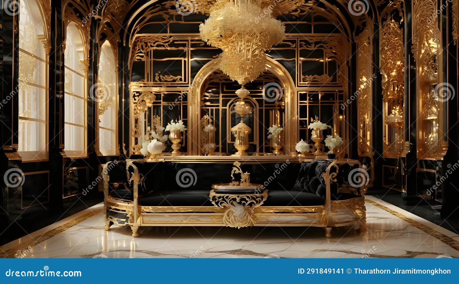 Windows To the Future: Modern Architecture in Focus Stock Illustration ...