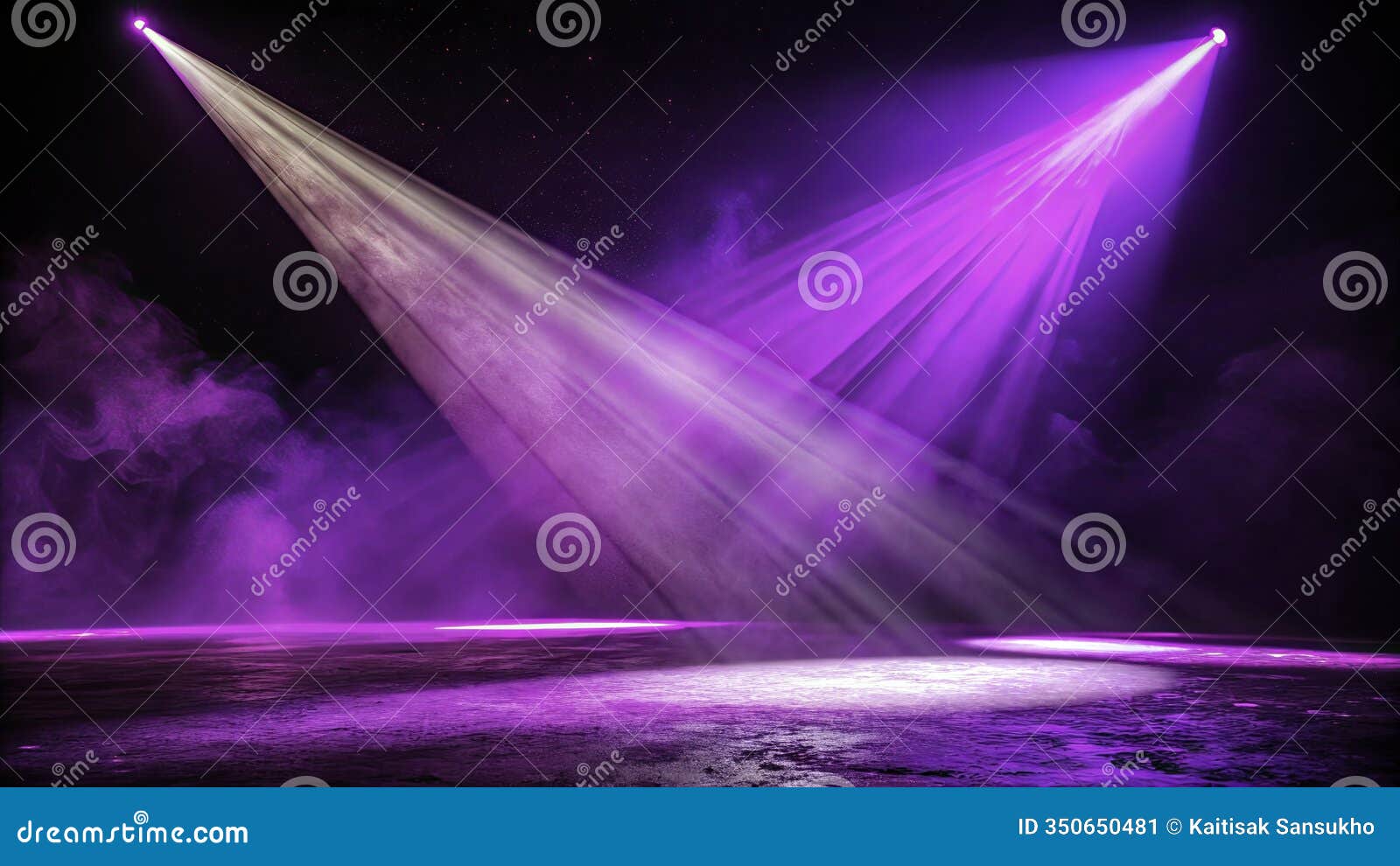 Captivating Purple Spotlight Beam Dramatic Stage Lighting for ...