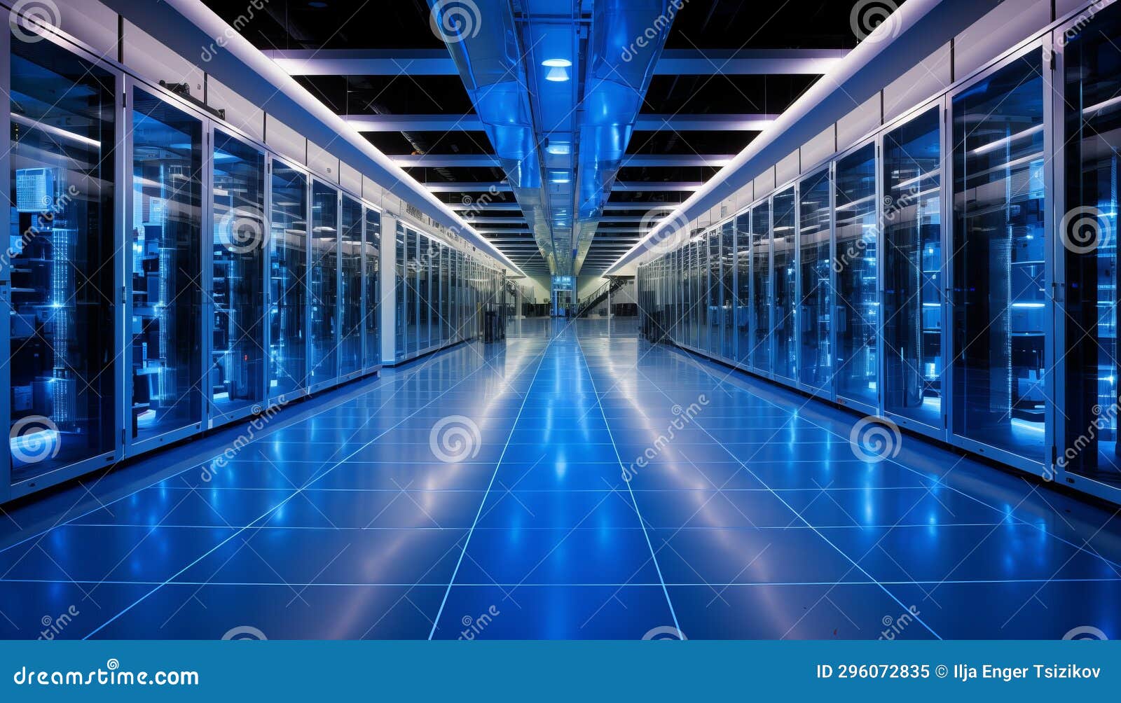Captivating Representation of Modern Data Center with Organized Server ...