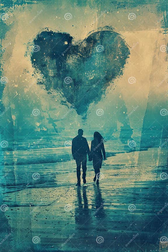 A Captivating Scene for Sharing Heartfelt Messages Stock Photo - Image ...