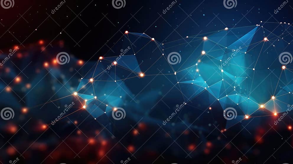 Futuristic Binary Code Abstract, a Tech Symphony in the Digital Realm Connect To Dots Stock ...