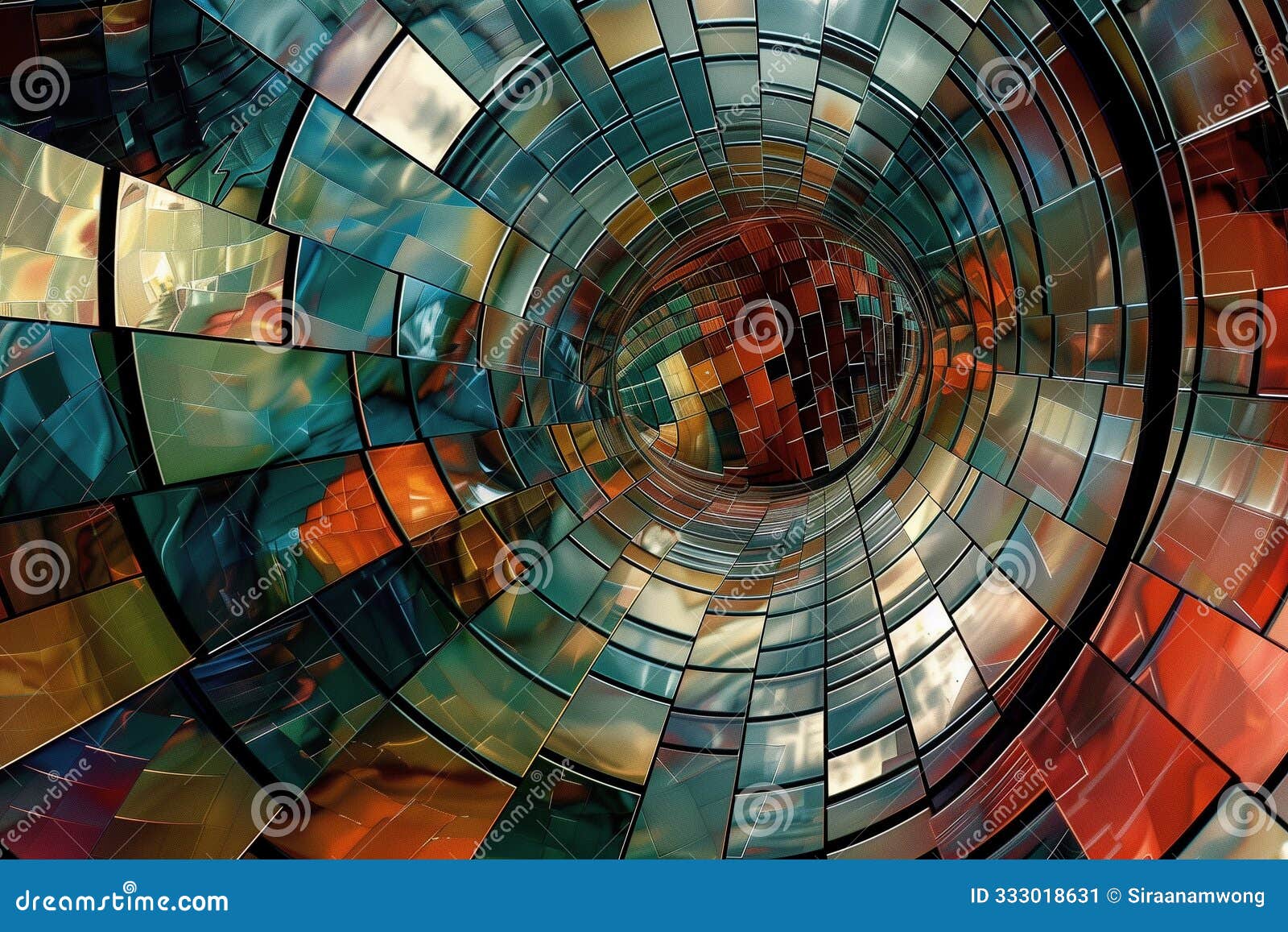 Ultra Abstract Photograph of a Mirror. by Generative Ai Stock ...
