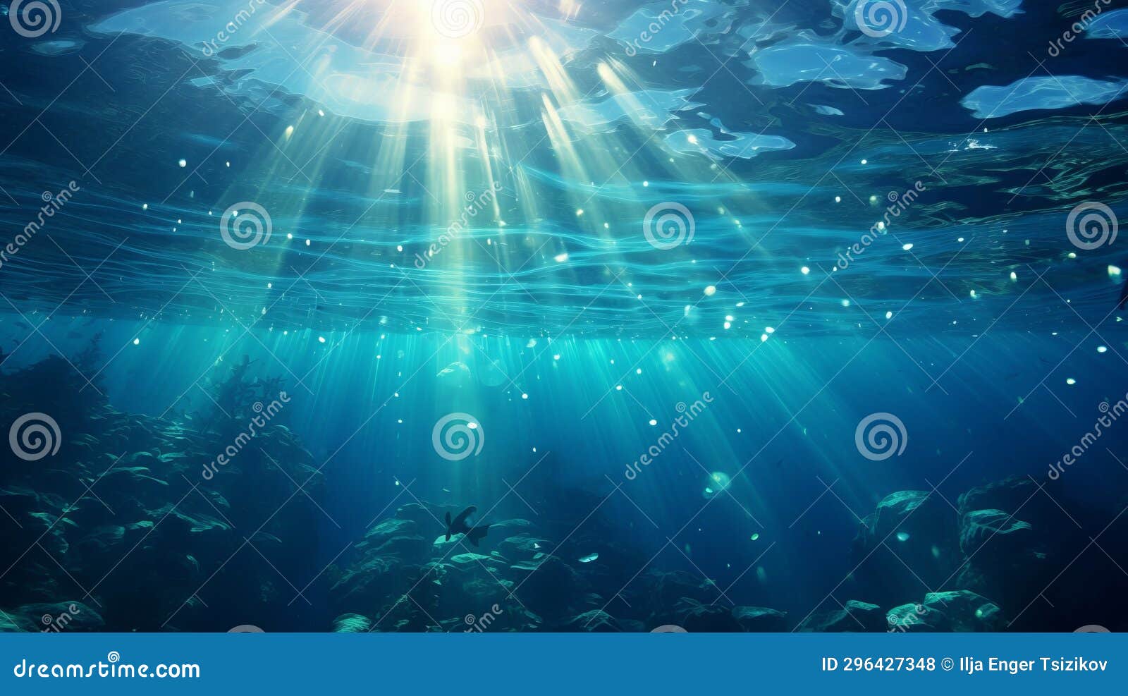 Captivating Underwater Wonderland Mesmerizing Water Bubbles And ...