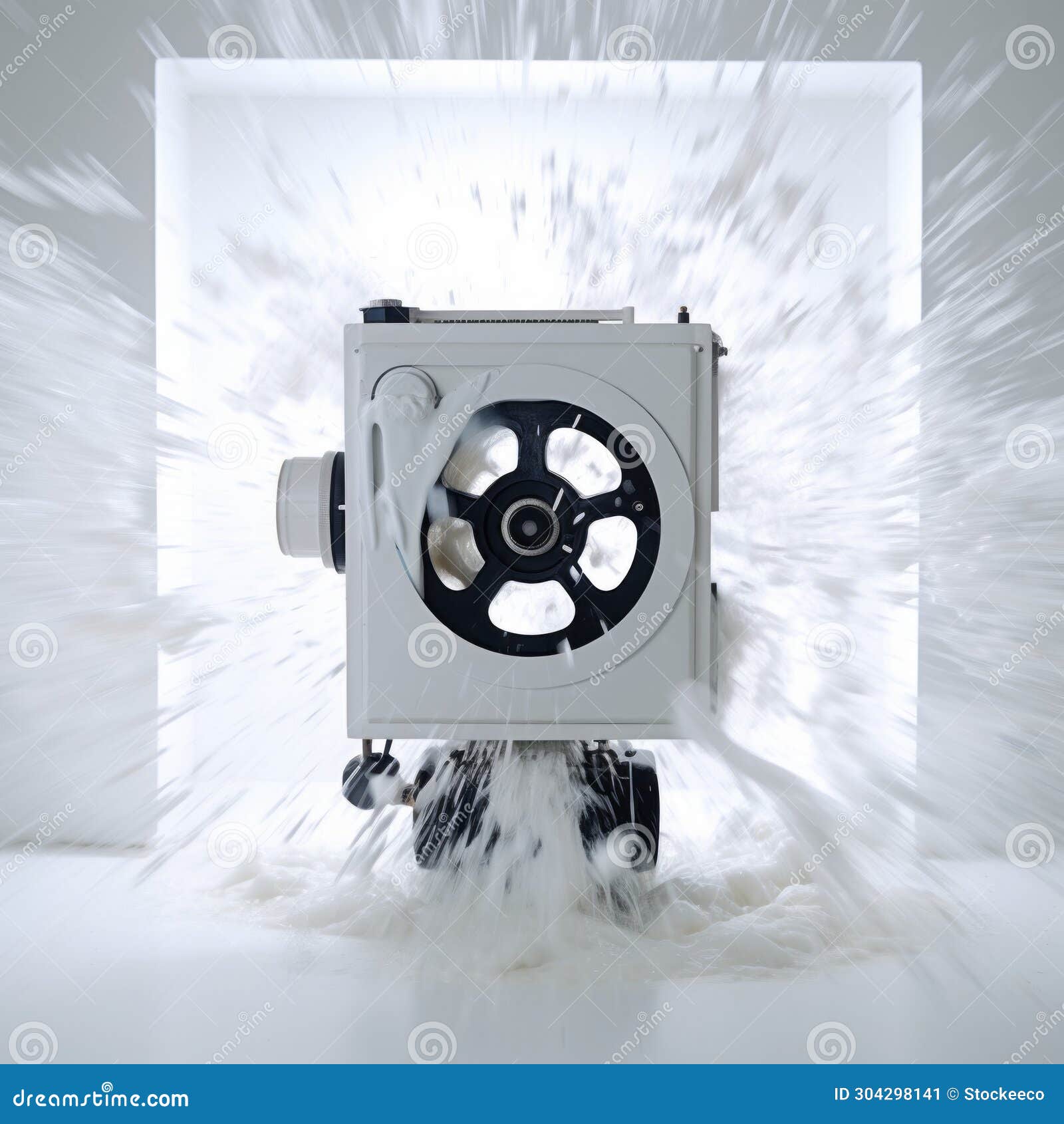 Captivating Video Camera Flying in Explosive Abstracts Stock ...