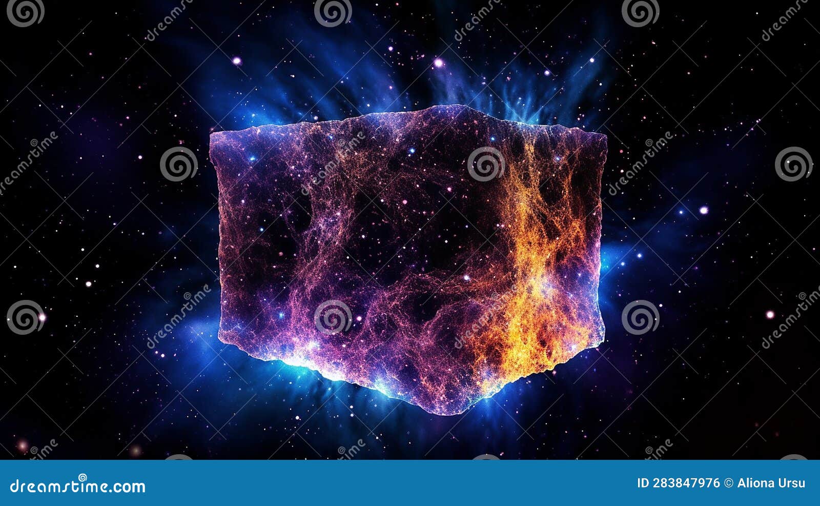 An Abstract Interpretation of Dark Matter, with Intricate Patterns and ...