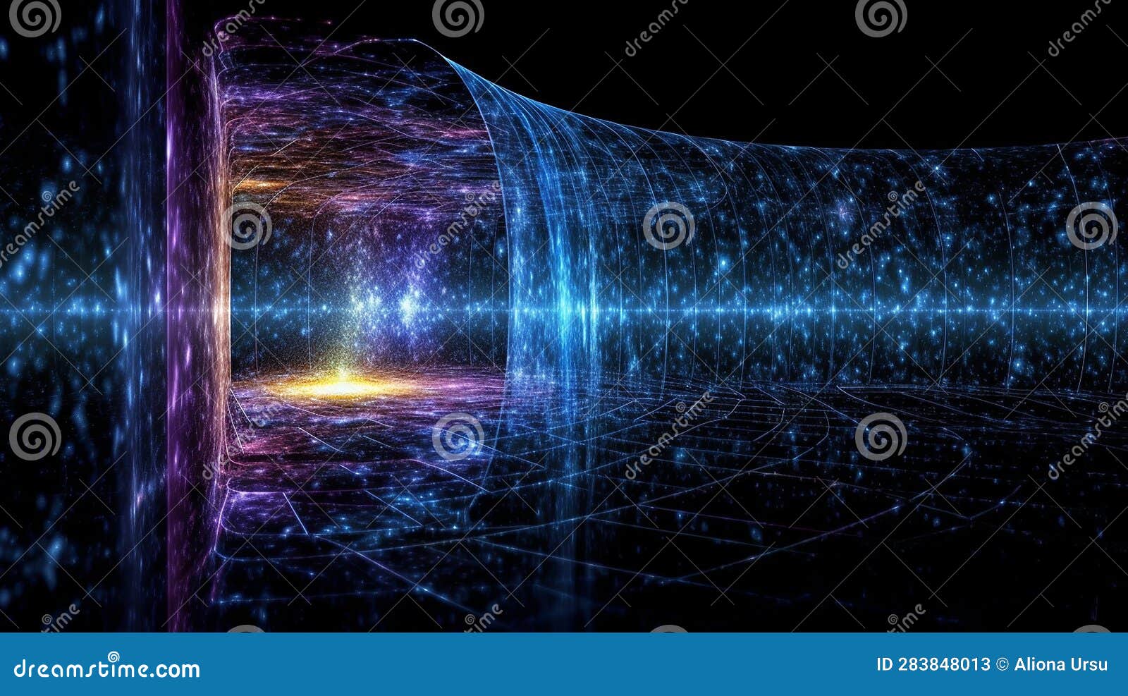 An Abstract Interpretation of Dark Matter, with Intricate Patterns and ...