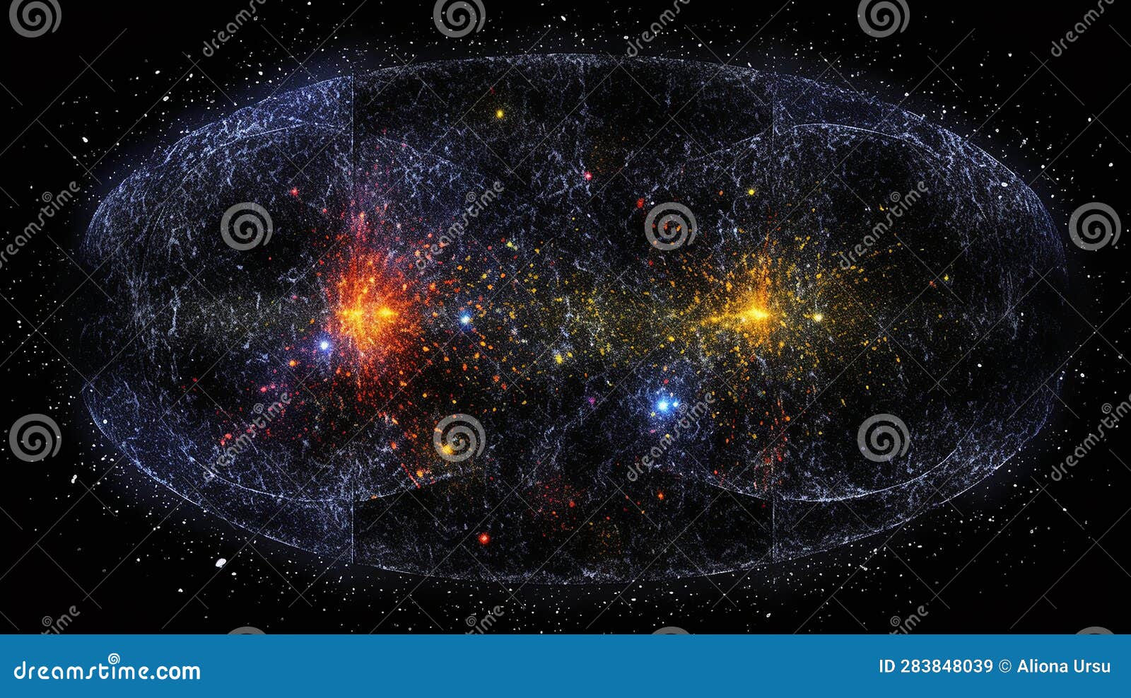 An Abstract Interpretation of Dark Matter, with Intricate Patterns and ...