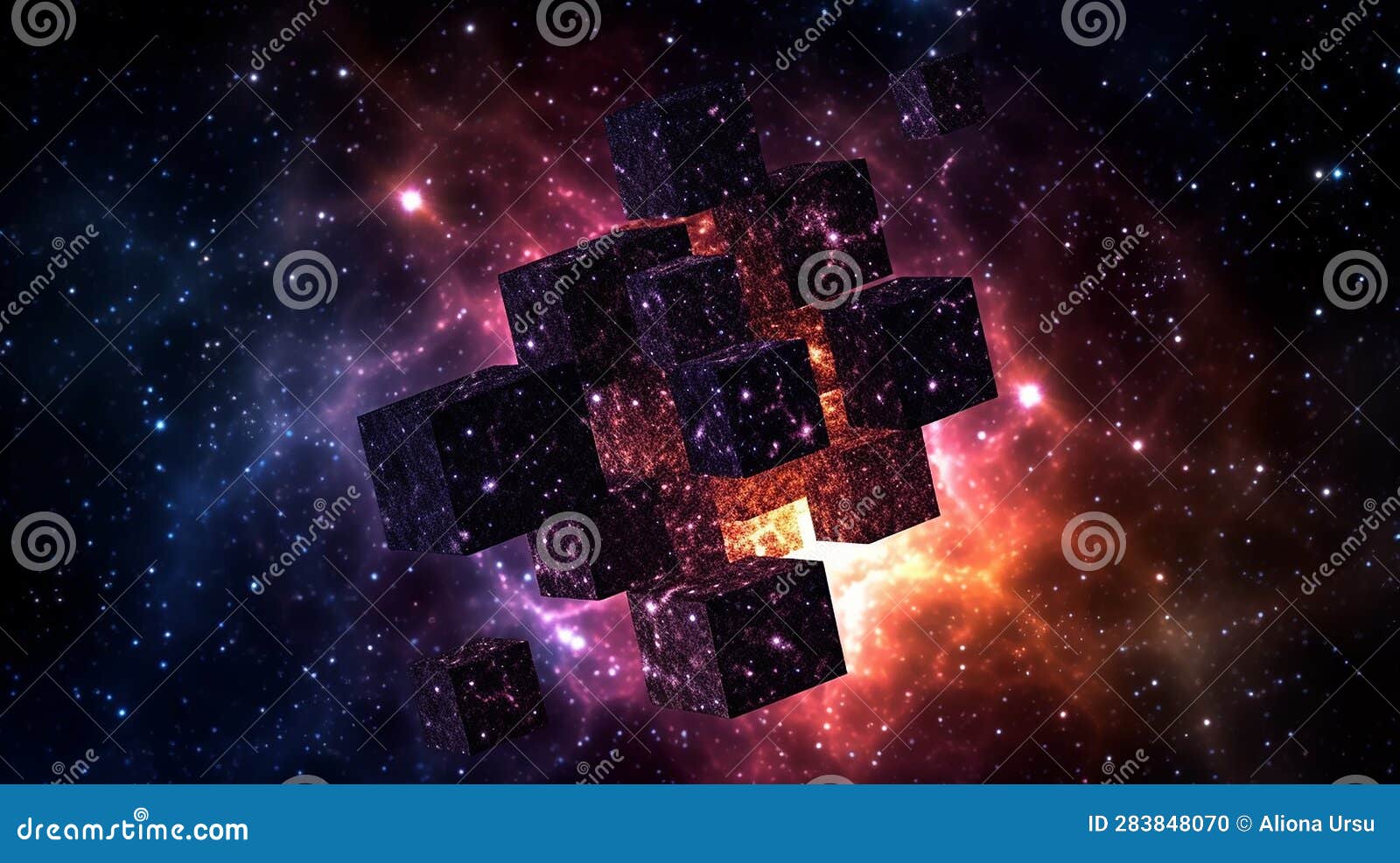 An Abstract Interpretation of Dark Matter, with Intricate Patterns and ...