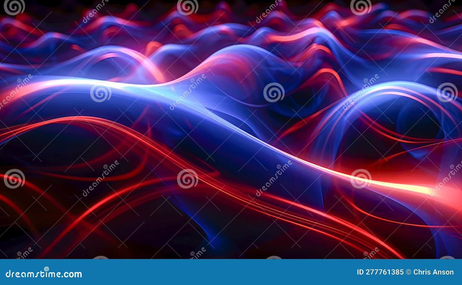 Captivating Visuals: Striking Royal Blue Background with Silver Smoke ...