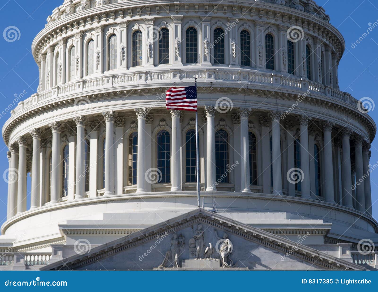 Captol Building stock image. Image of dome, congressional - 8317385