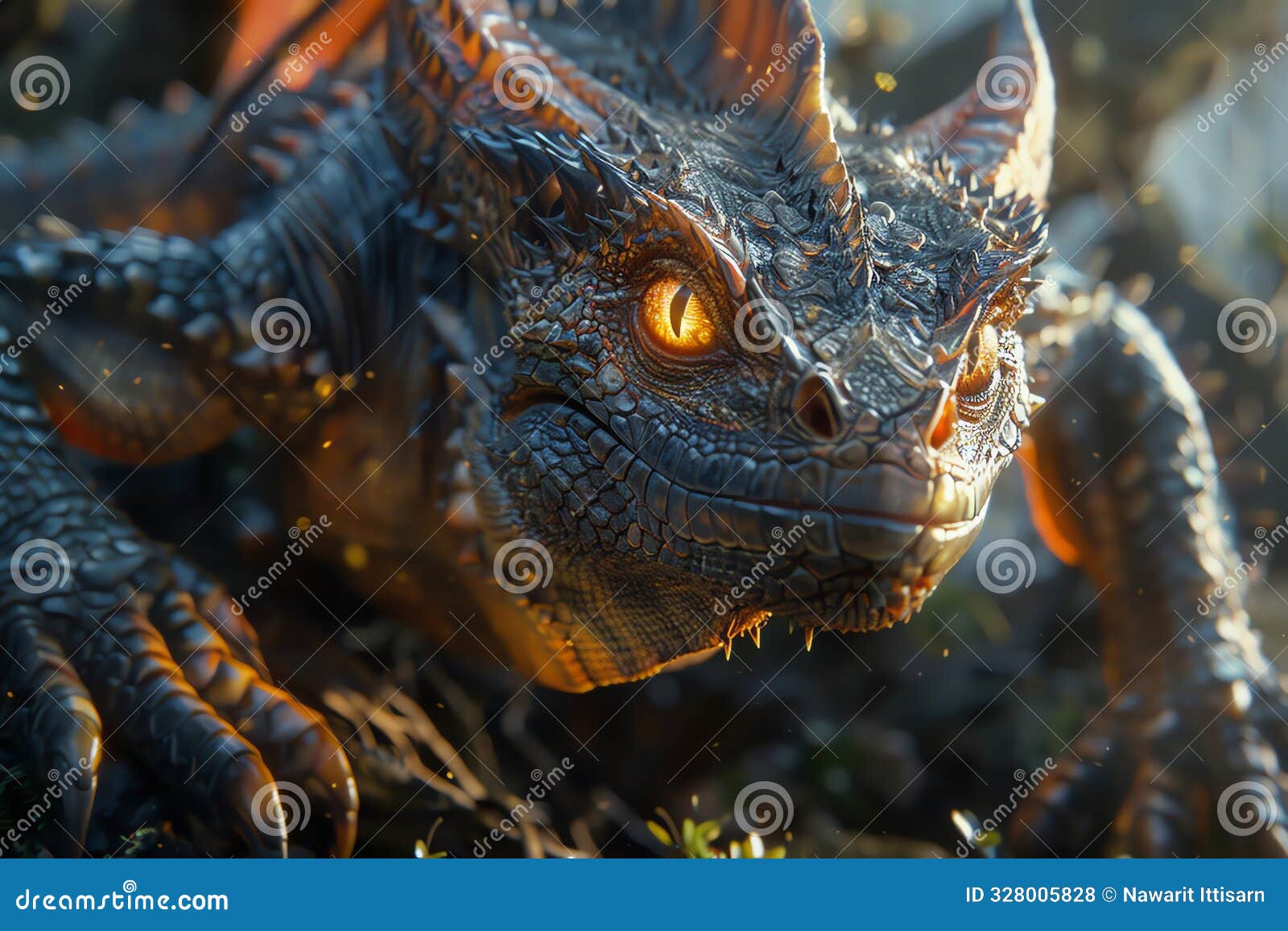 Capture the Basilisk in a Hyper-realistic Digital Rendering ...
