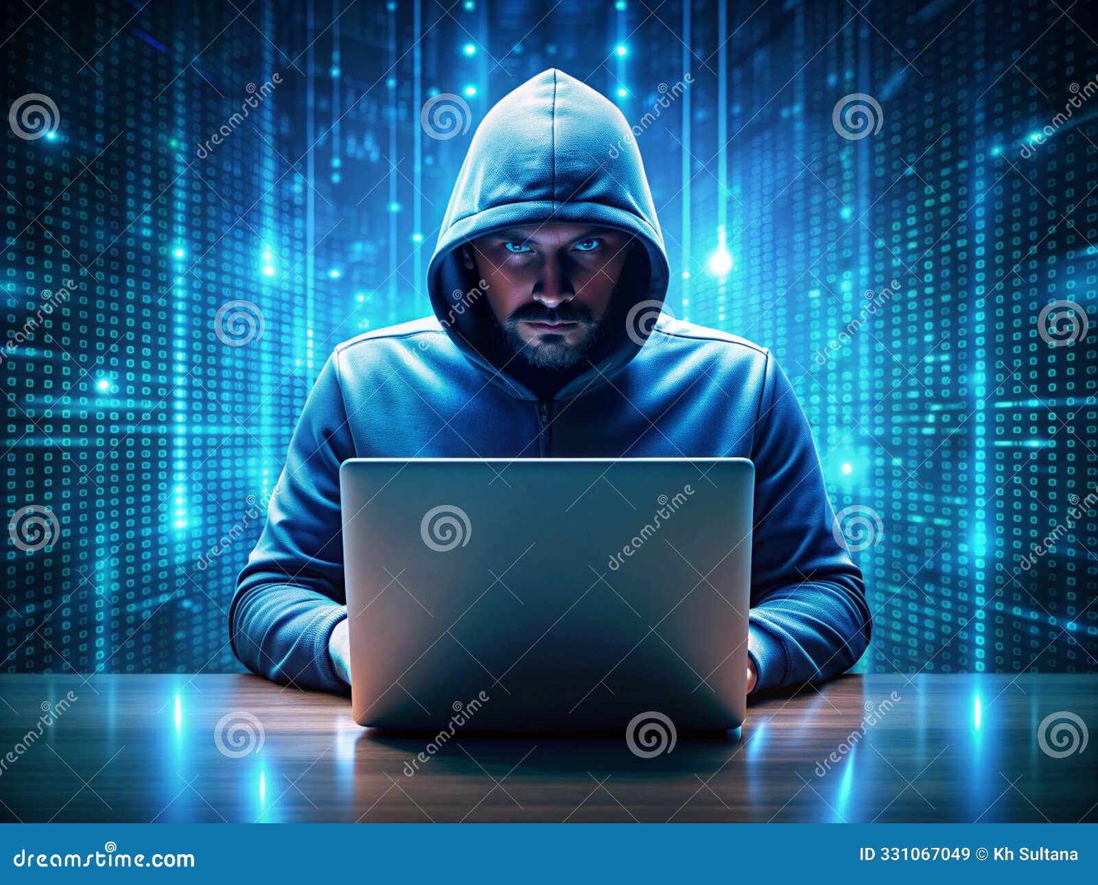 Capture the Essence of Cybersecurity with this Icon Depicting a Hacker ...