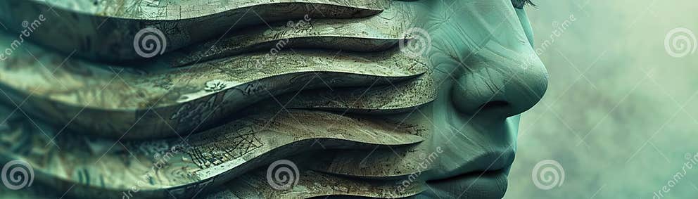 Capture the Essence of a Surreal Dream with a Side View Portrait of a ...