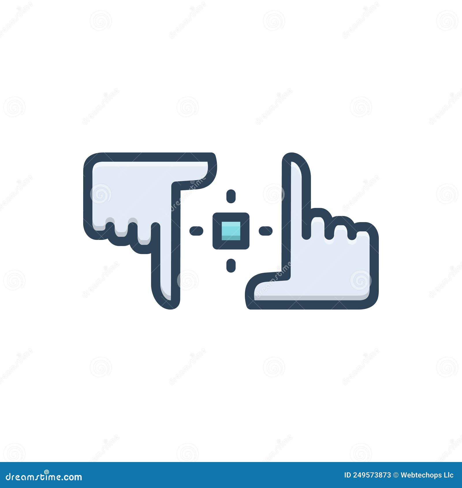 Color Illustration Icon for Capture, Frame and Snapshot Stock ...