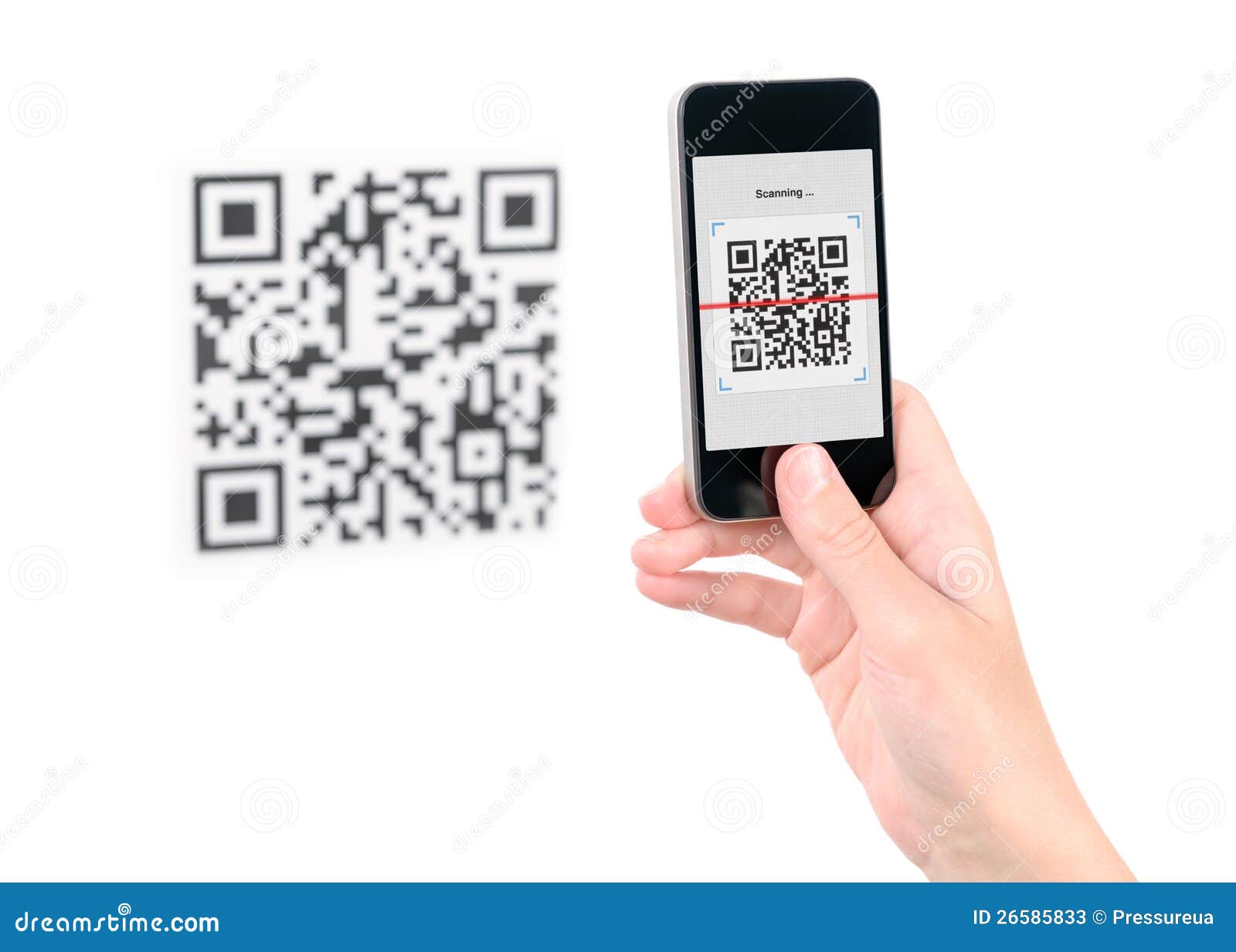 Capture QR Code on Mobile Phone Stock Image - Image of internet ... Capture QR Code on Mobile Phone Stock Image - Image of internet ...