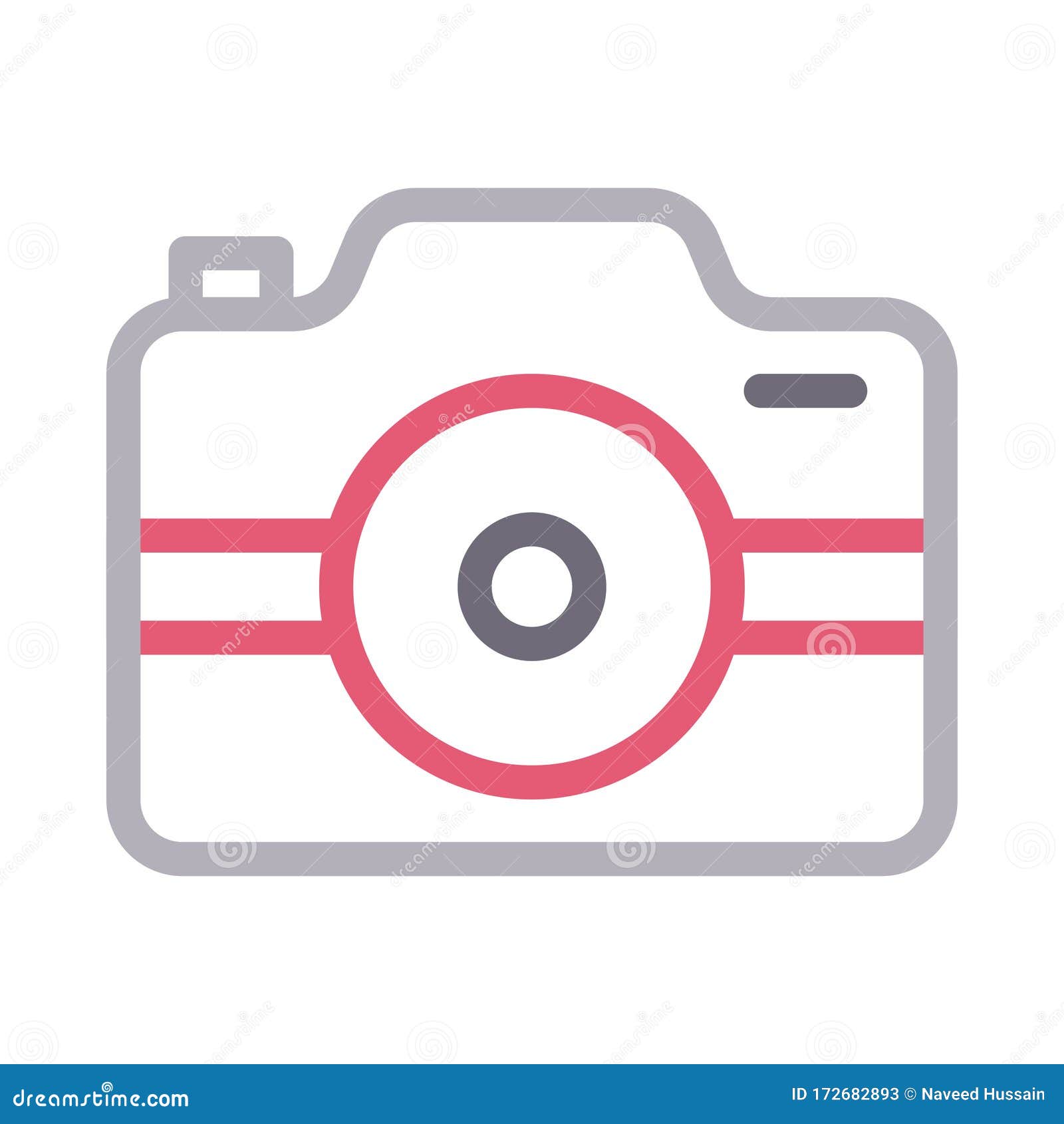 Capture Vector Color Line Icon Stock Vector - Illustration of color ...