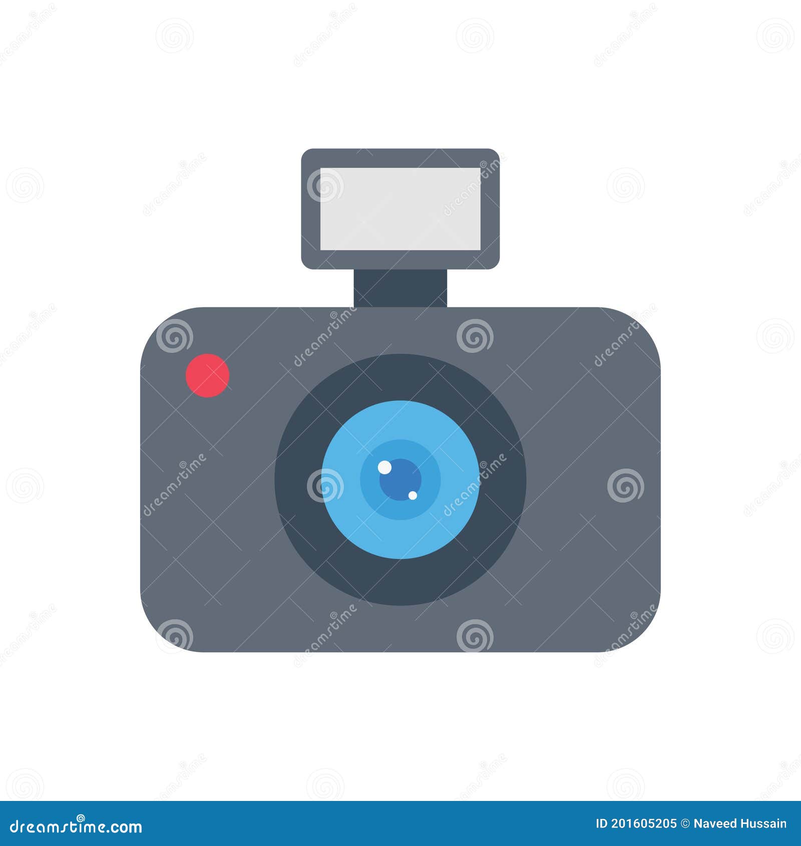 Capture Vector Flat Color Icon Stock Vector - Illustration of ...