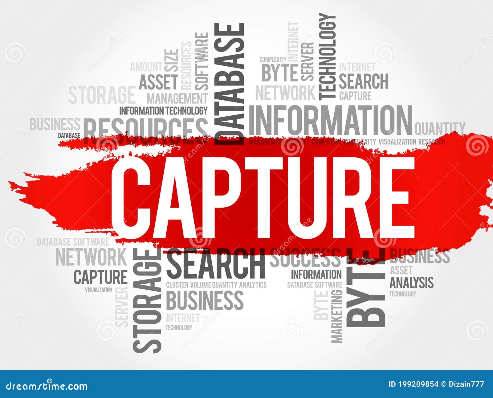 Capture word cloud stock photo. Image of complexity - 199209854