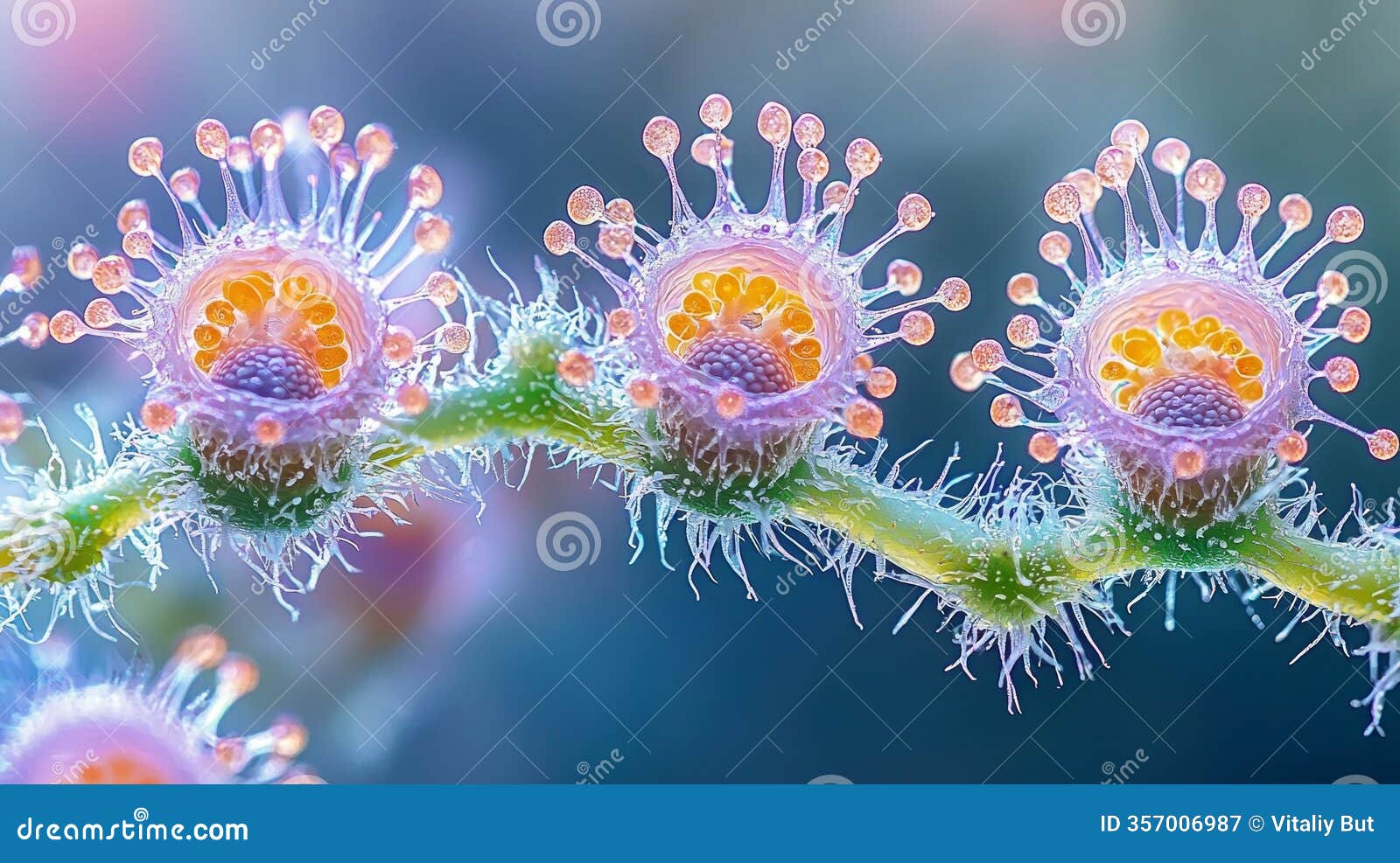 Captured Microscope Display Reveals Fascinating Cellular Structures of ...