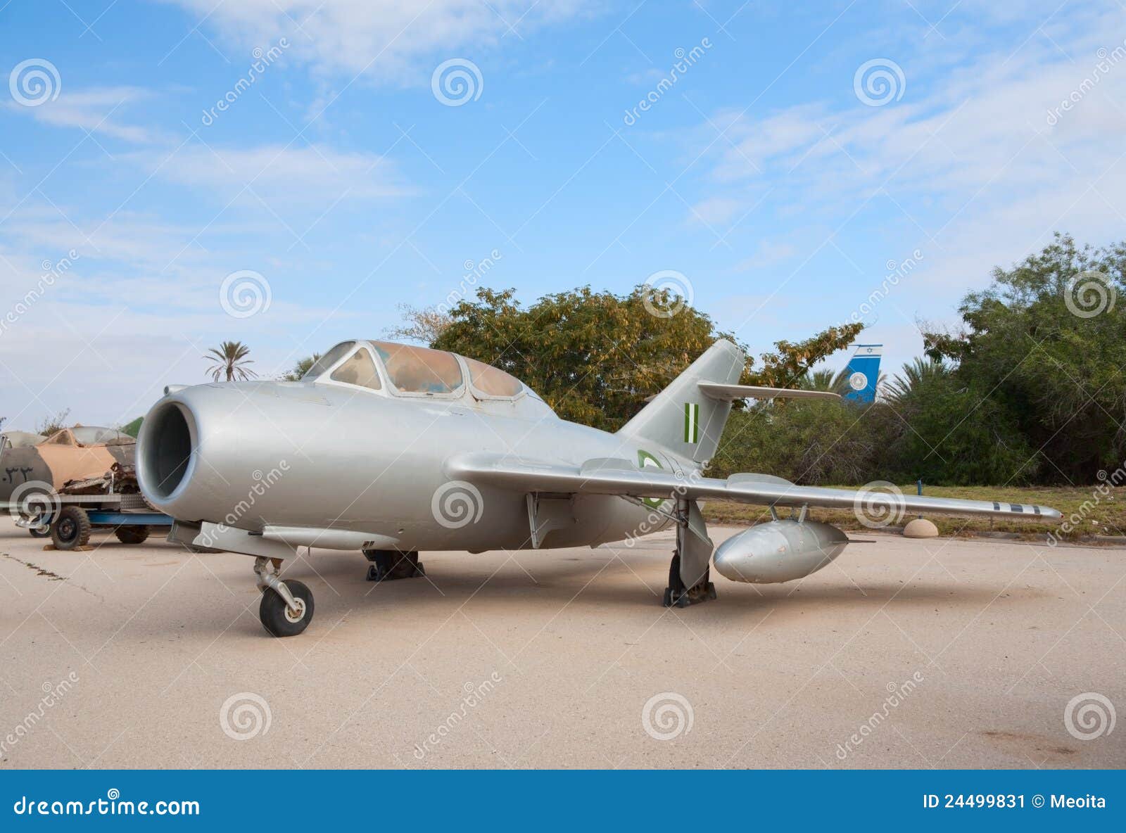 Captured MiG-15UTI editorial photo. Image of exhibit - 24499831