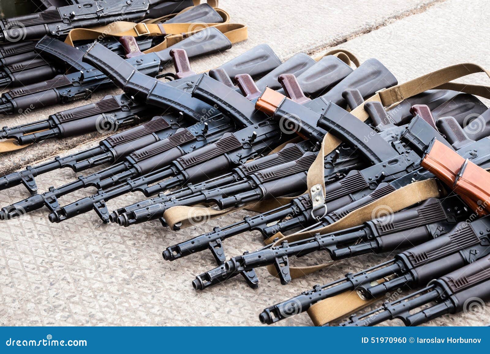 Captured weapons stock photo. Image of forces, black - 51970960