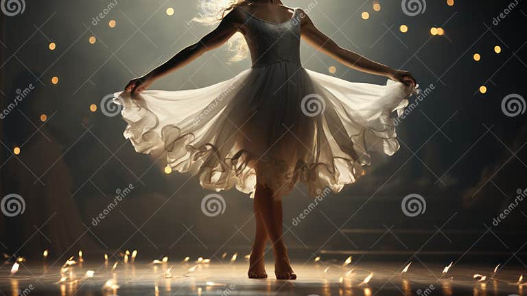 Capturing the Beauty of Ballet, Dancing in the Shadows. Generative AI ...