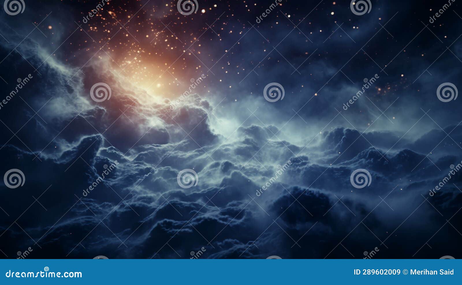 Capturing The Birthplace Of Stars And Its Glowing Gas Clouds. AI ...