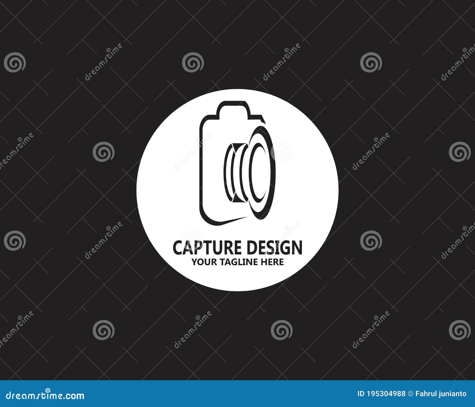 Capturing Camera Photography Icon Logo Design Vector Template Stock ...