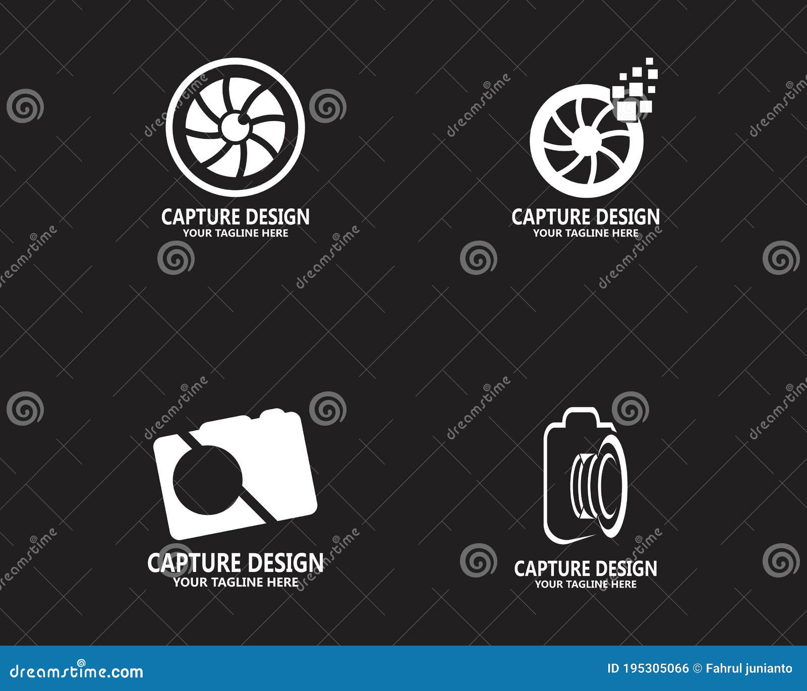 Capturing Camera Photography Icon Logo Design Vector Template Stock ...