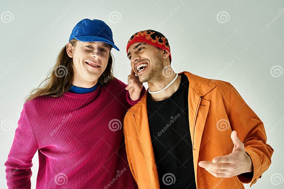 Capturing Love: a Stylish Duo Stock Image - Image of affection ...