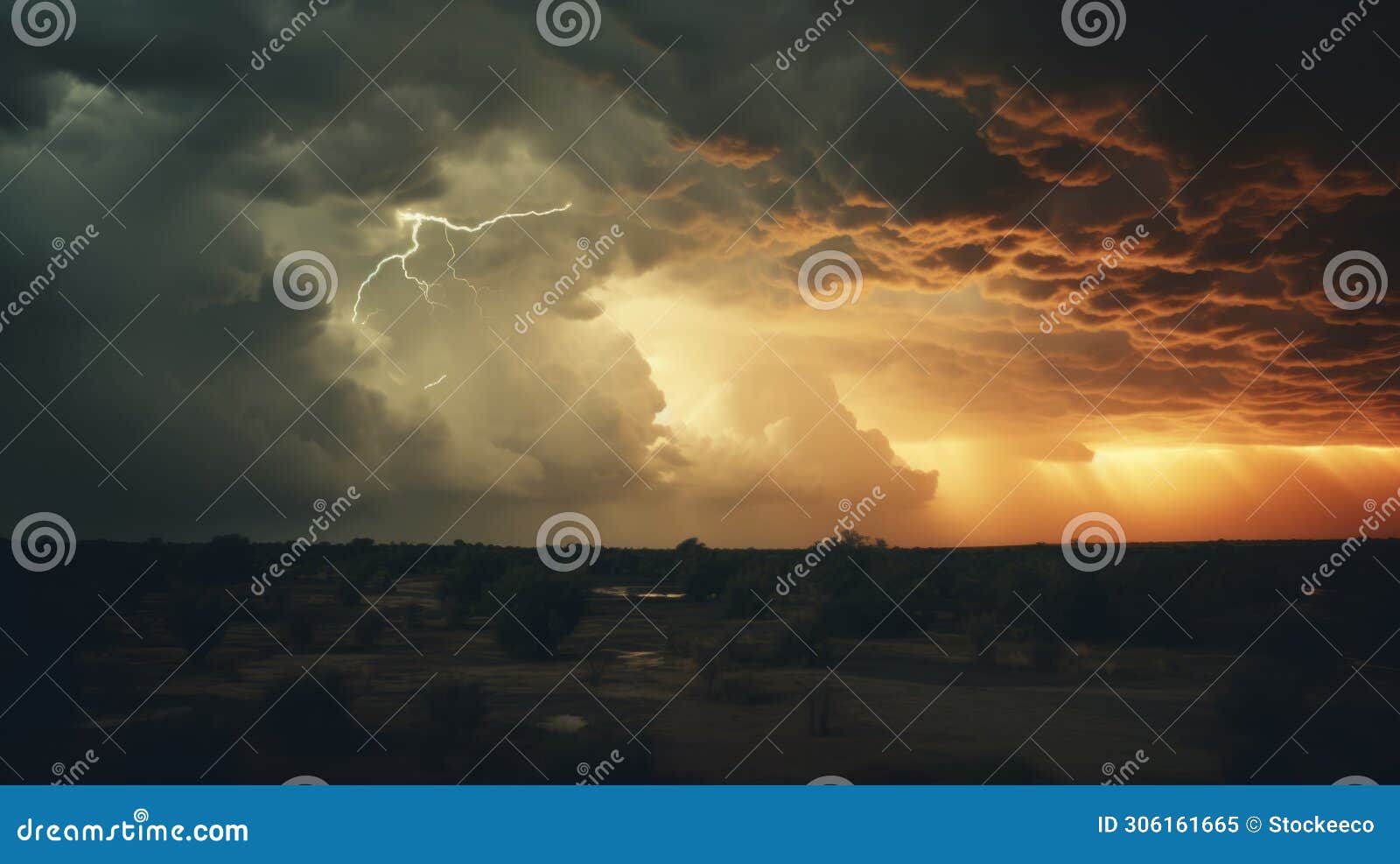 Capturing the Majestic Lightning Storm Tonalist Expressionism in Uhd ...