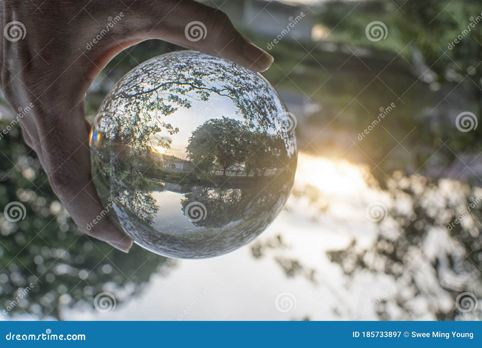 Capturing Objects or Scenes Photography through Crystal Ball Refraction ...