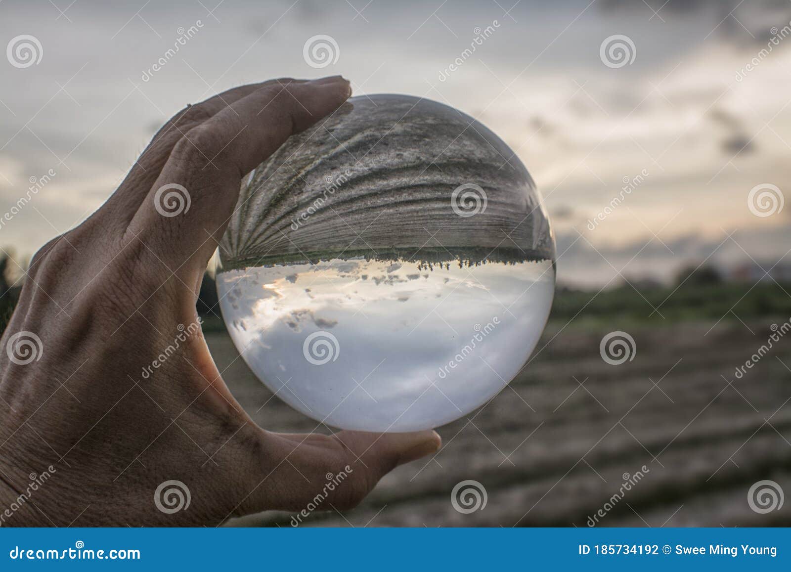 Capturing Objects or Scenes Photography through Crystal Ball Refraction ...