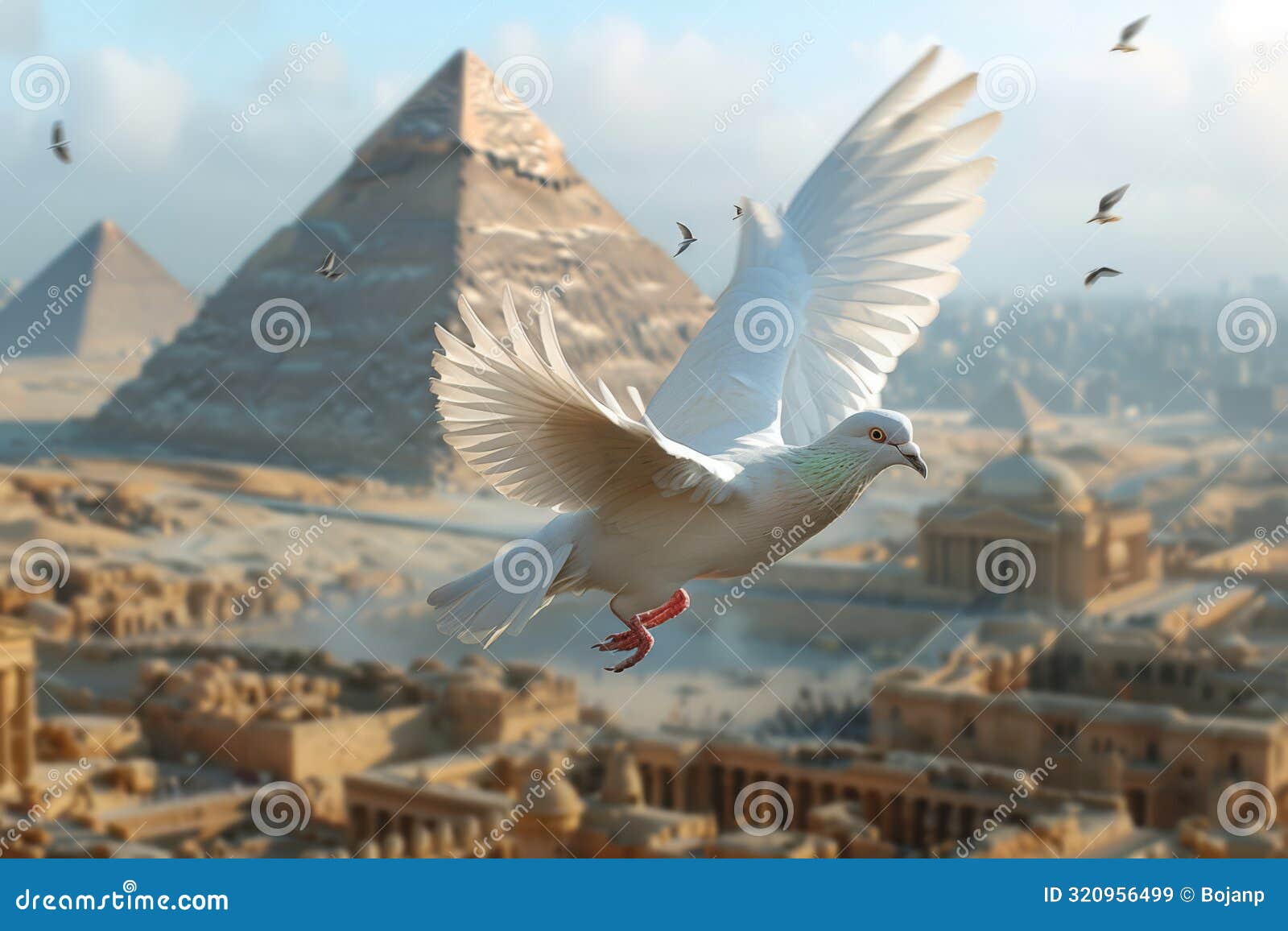 Egypt Pigeon Tower Vector Design Illustration | CartoonDealer.com ...