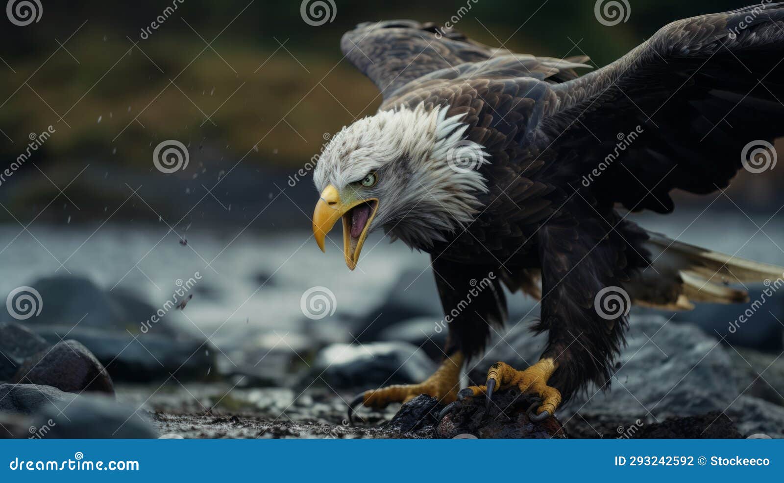 Capturing the Raw Emotions: Exploring Eagle S Feeding Behavior with ...