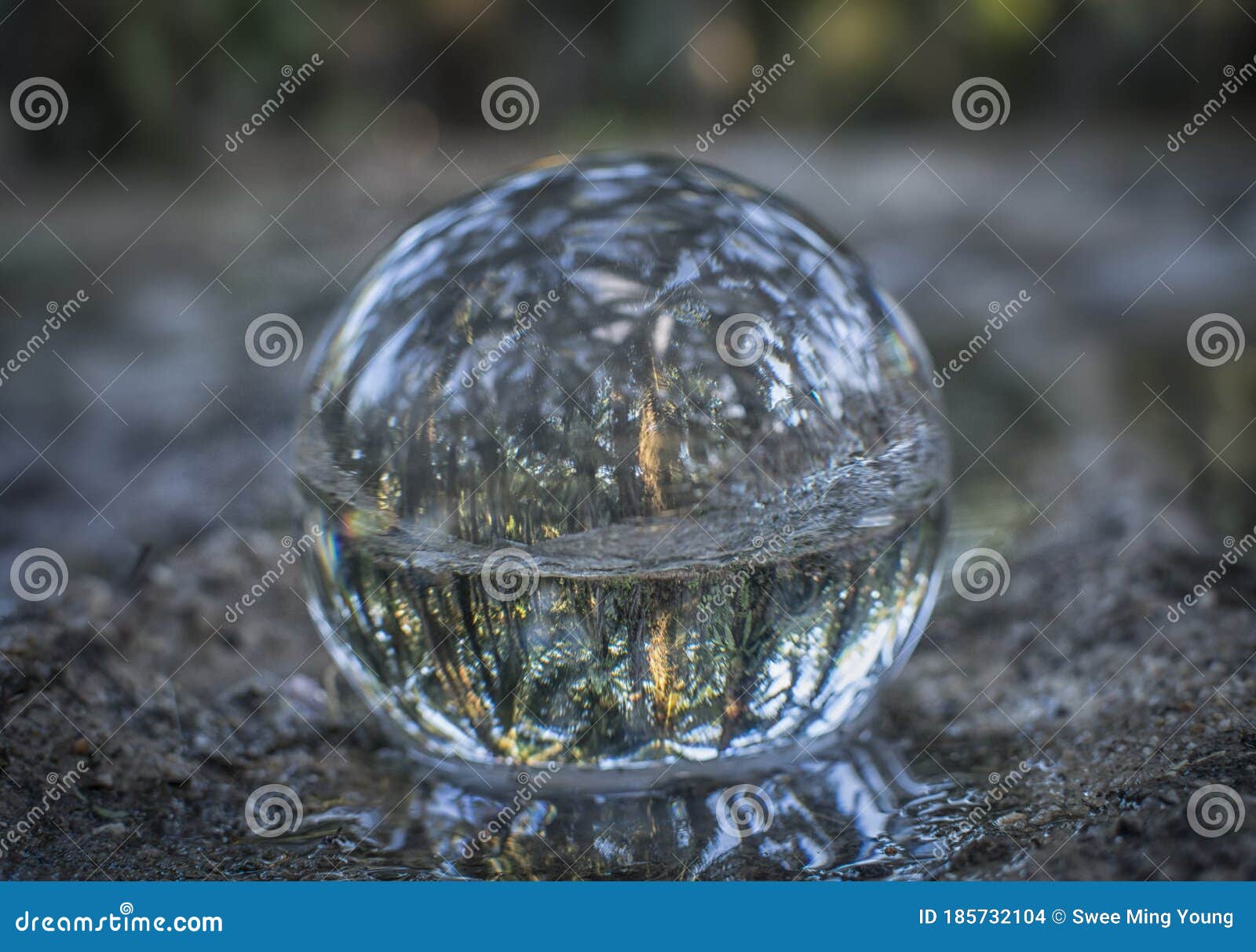 Capturing Objects or Scenes Photography through Crystal Ball Refraction ...