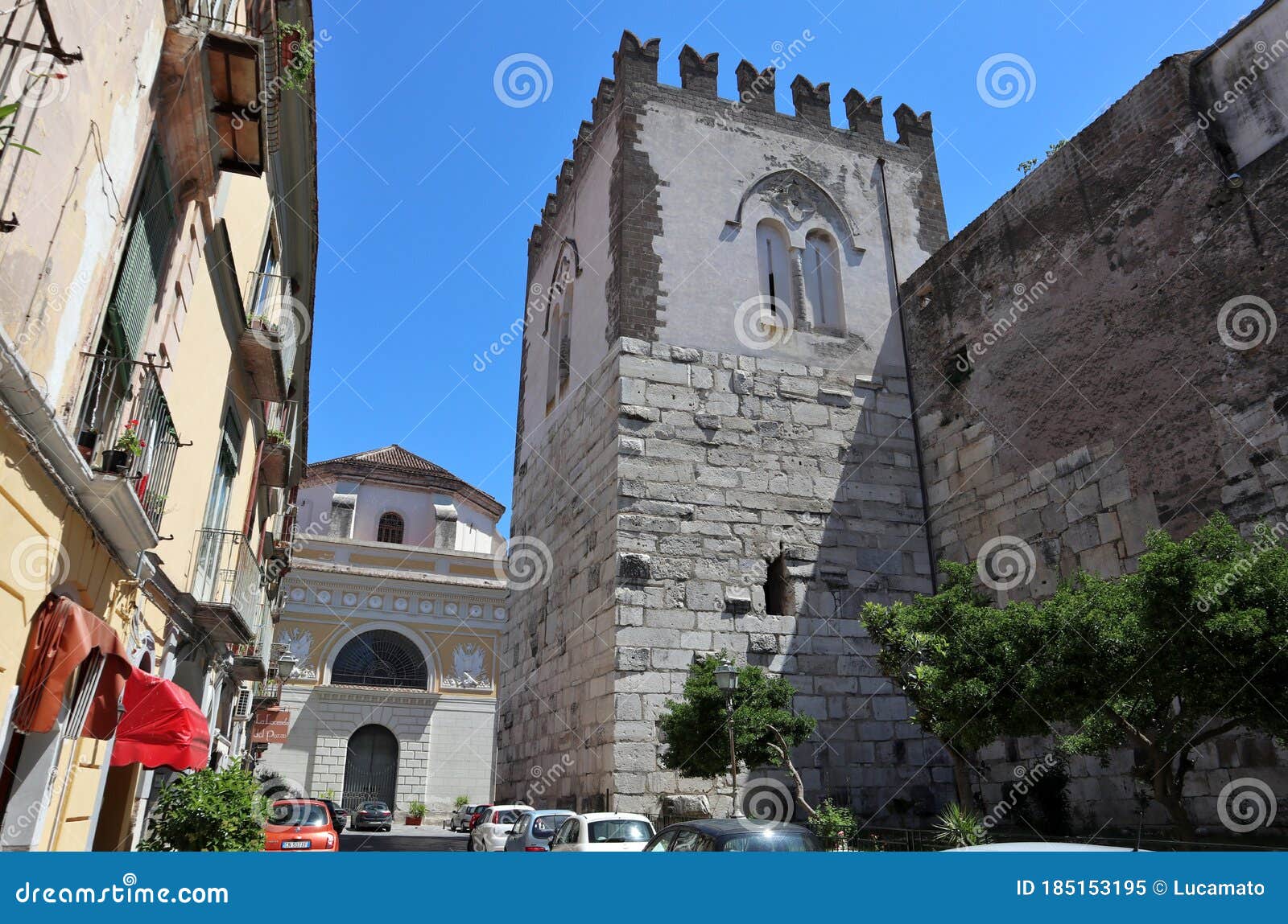 Capua - Castello Dei Principi Normanni Editorial Image - Image of ...