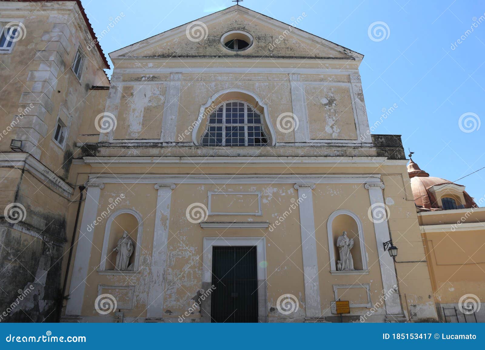 Capua - Chiesa Di Montevergine Editorial Photography - Image of city ...