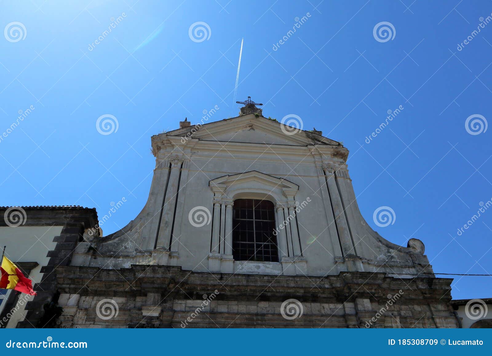 Capua - Particolare Di Sant`Eligio Editorial Stock Image - Image of ...