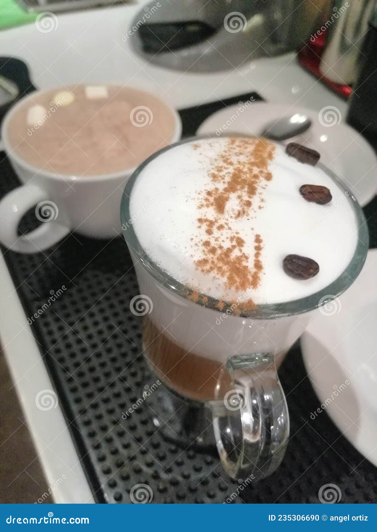 Capuchino stock photo. Image of coffee, capuchino, drink - 235306690