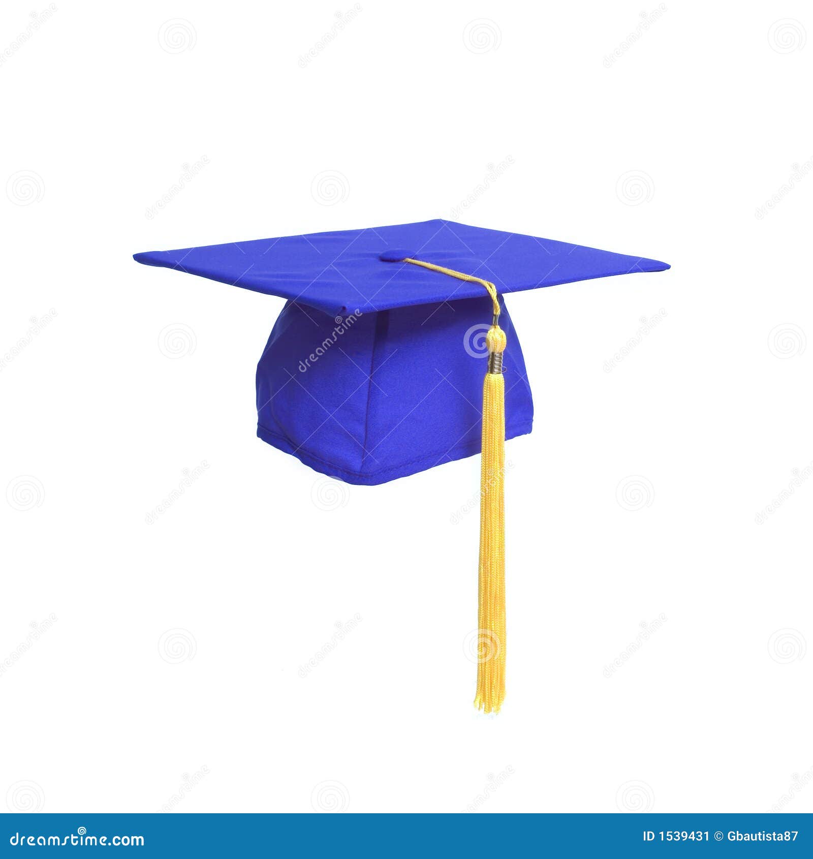 Capuchon de graduation image stock. Image du réussite - 1539431