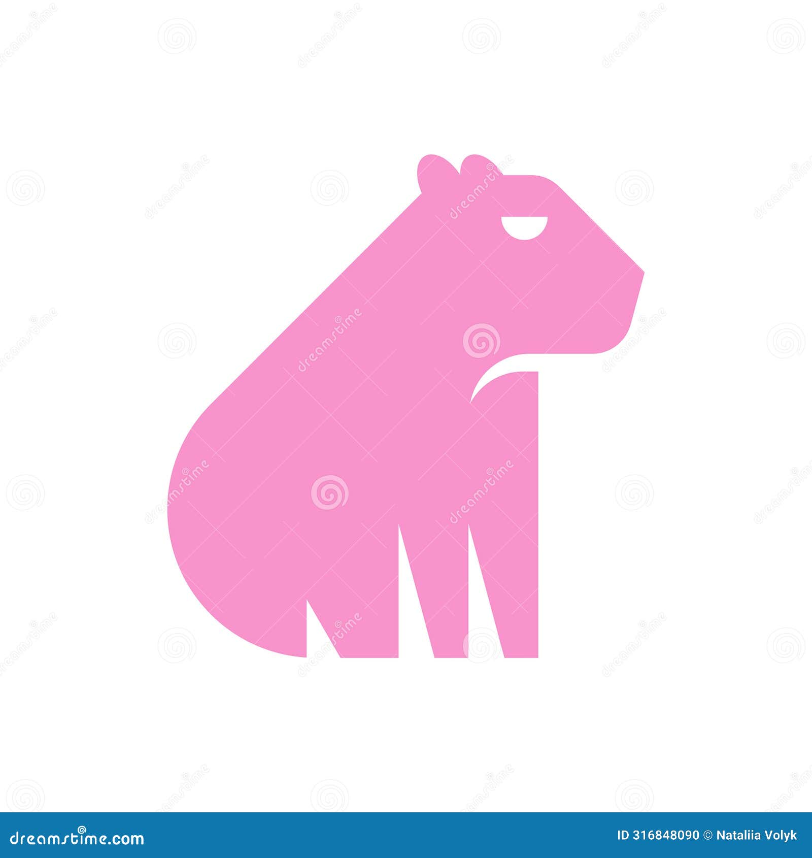 Capybara logo stock vector. Illustration of capybara - 316848090